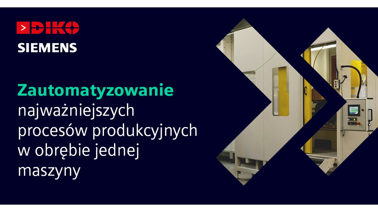 Case study DIKO/Siemens – Maszyna frezująca - DIKO